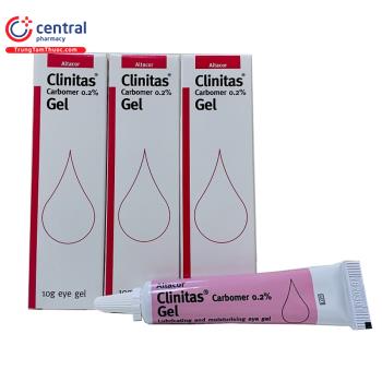 [CHÍNH HÃNG] Gel tra mắt Clinitas 0,2% - Giảm khô mắt toàn diện