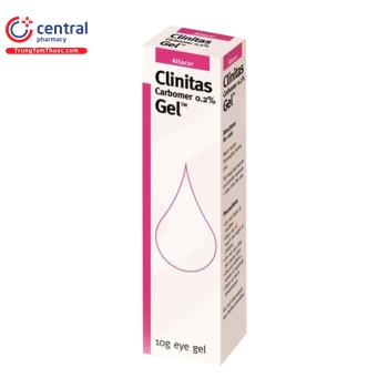 [CHÍNH HÃNG] Gel tra mắt Clinitas 0,2% - Giảm khô mắt toàn diện
