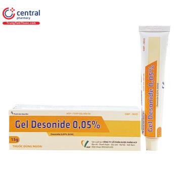 Thuốc Gel Desonide 0,05%: Công dụng, cách dùng và lưu ý khi sử dụng