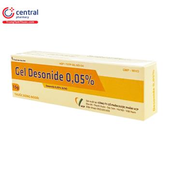 Thuốc Gel Desonide 0,05%: Công dụng, cách dùng và lưu ý khi sử dụng