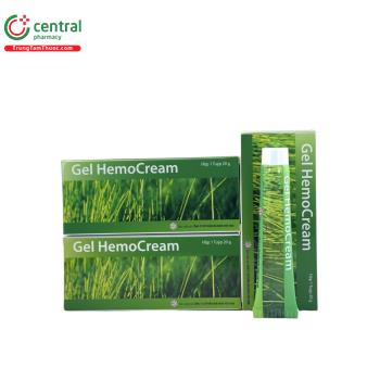 Gel bôi trĩ HemoCream giảm đau, nứt nẻ, làm dịu vùng hậu môn