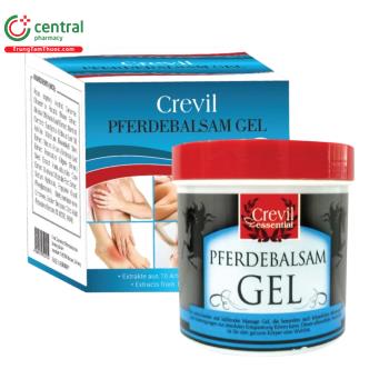 Gel massage Crevil Essential Pferdebalsam - Giảm đau xương khớp tốt