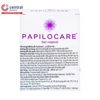[CHÍNH HÃNG] Gel Papilocare phòng ngừa sang thương do virus HPV