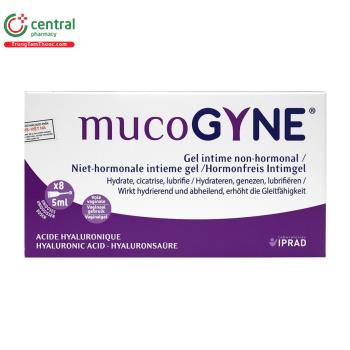 Gel Mucogyne Iprad (8 ống x 5ml)- dưỡng ẩm, phục hồi biểu mô âm đạo