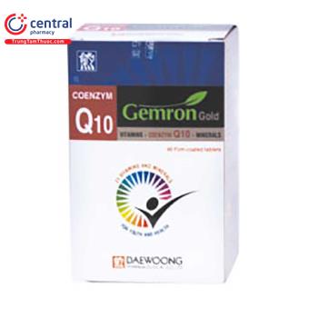 Thuốc Gemron Gold Q10: tác dụng, liều dùng - cách dùng, giá bán