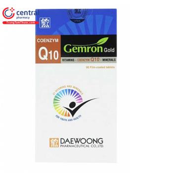 Thuốc Gemron Gold Q10: tác dụng, liều dùng - cách dùng, giá bán