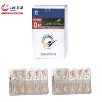 Thuốc Gemron Gold Q10: tác dụng, liều dùng - cách dùng, giá bán