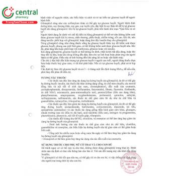 Thuốc Genprid 2 Farmak hộp 30 viên điều trị bệnh tiểu đường tuýp 2