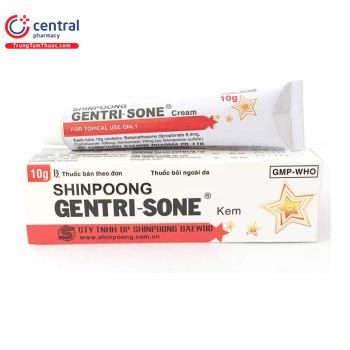 [CHÍNH HÃNG] Thuốc Gentrisone 10g trị viêm da, dị ứng da, nấm da