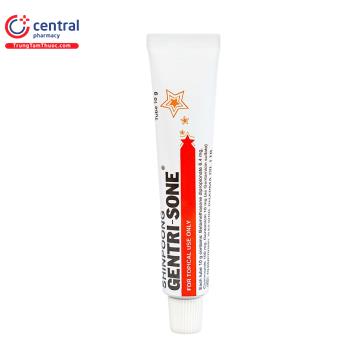 [CHÍNH HÃNG] Thuốc Gentrisone 10g trị viêm da, dị ứng da, nấm da