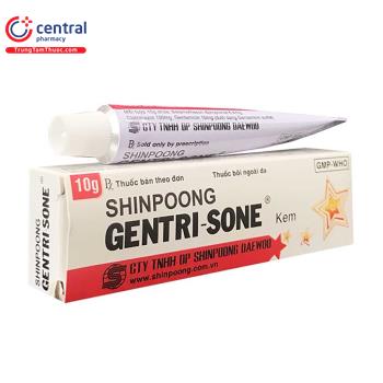 [CHÍNH HÃNG] Thuốc Gentrisone 10g trị viêm da, dị ứng da, nấm da