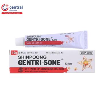 [CHÍNH HÃNG] Thuốc Gentrisone 10g trị viêm da, dị ứng da, nấm da
