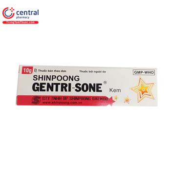 [CHÍNH HÃNG] Thuốc Gentrisone 10g trị viêm da, dị ứng da, nấm da