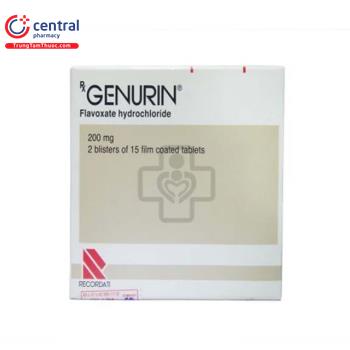 Thuốc Genurin 200mg - Điều trị các triệu chứng khó tiểu, tiểu gấp