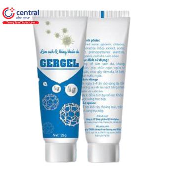 [CHÍNH HÃNG] Gel bôi da Gergel 25g- giúp tái tạo làn da, ngừa viêm da