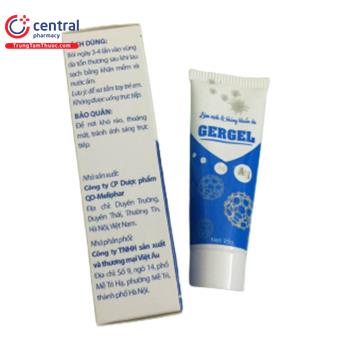 [CHÍNH HÃNG] Gel bôi da Gergel 25g- giúp tái tạo làn da, ngừa viêm da