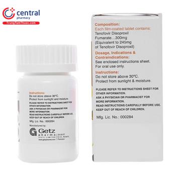 Thuốc Getino B 300mg: Chỉ định, liều dùng và lưu ý sử dụng