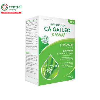 Thuốc Giải Độc Gan Cà Gai Leo Kawa thanh nhiệt, mát gan, giải độc gan