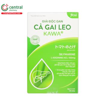 Thuốc Giải Độc Gan Cà Gai Leo Kawa thanh nhiệt, mát gan, giải độc gan