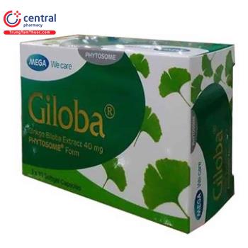 [CHÍNH HÃNG] Thuốc Giloba 40mg hỗ trợ điều trị suy tuần hoàn não