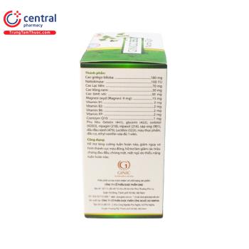 [CHÍNH HÃNG] Ginkgo 360 Natto-Q10 Abipha tăng cường tuần hoàn của não