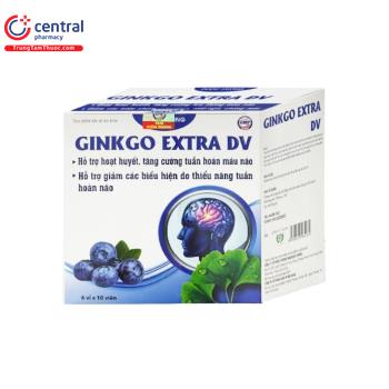 [CHÍNH HÃNG] Thuốc Ginkgo Extra DV giúp ngừa hình thành cục máu đông