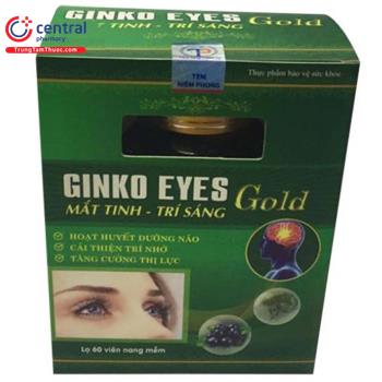 [CHÍNH HÃNG] Thuốc Ginko Eyes Gold - chìa khóa tăng cường thị lực
