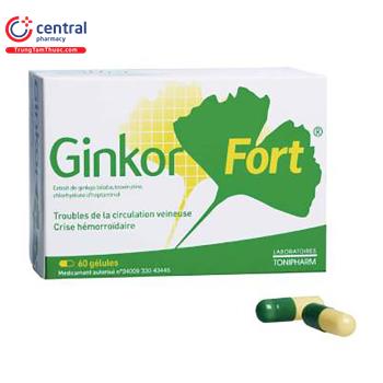 Thuốc Ginkor Fort: tác dụng, liều dùng, lưu ý khi sử dụng