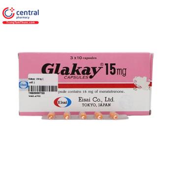 [CHÍNH HÃNG] Thuốc Glakay 15mg giảm đau ở bệnh nhân loãng xương