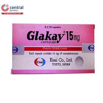 [CHÍNH HÃNG] Thuốc Glakay 15mg giảm đau ở bệnh nhân loãng xương