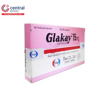 [CHÍNH HÃNG] Thuốc Glakay 15mg giảm đau ở bệnh nhân loãng xương