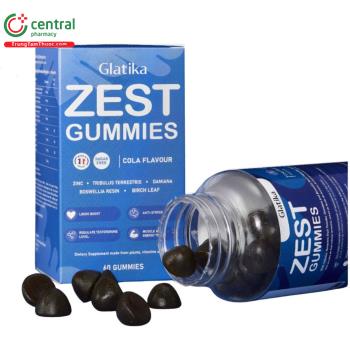 Thuốc Glatika Zest Gummies - Tăng cường sinh lý nam giới