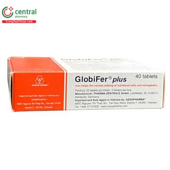 Thuốc Globifer Plus bổ sung Sắt và Sắt heme cho người bị thiếu máu