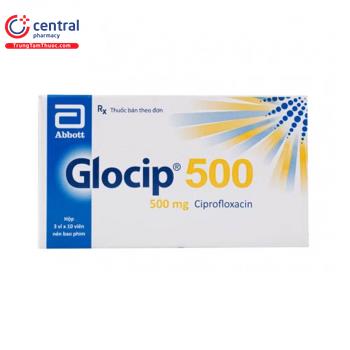 [CHÍNH HÃNG] Thuốc Glocip 500 dùng trong nhiễm khuẩn nặng