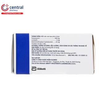 Thuốc Glotadol Cold: Giảm nhanh các triệu chứng hắt hơi, sổ mũi