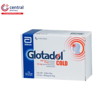 Thuốc Glotadol Cold: Giảm nhanh các triệu chứng hắt hơi, sổ mũi