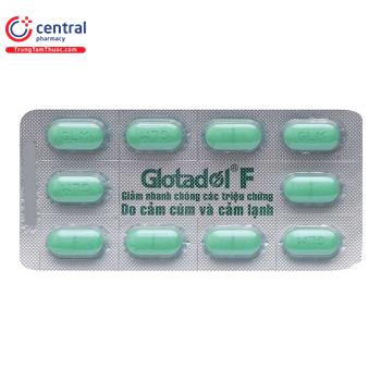 Thuốc Glotadol F - thuốc hạ sốt giảm đau: tác dụng, cách dùng
