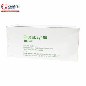 Thuốc Glucobay Tab.50mg - Thuôc điều trị tiểu đường
