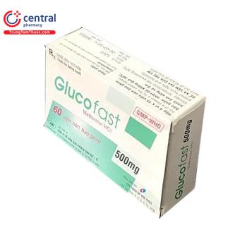 Thuốc tiểu đường Glucofast (Metformin 500mg): liều dùng, giá bán