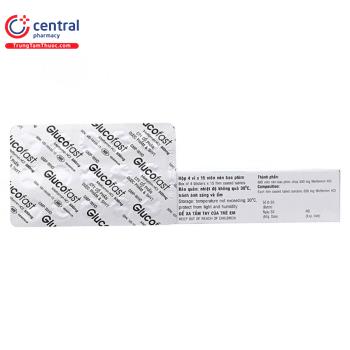 Thuốc tiểu đường Glucofast (Metformin 500mg): liều dùng, giá bán