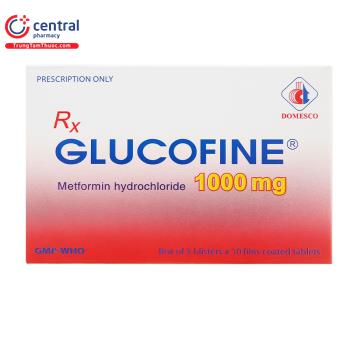 [CHÍNH HÃNG] Thuốc Glucofine 1000mg - dành cho người tiểu đường