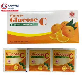 Viên ngậm Glucose C Đại Uy - tăng cường miễn dịch cho trẻ