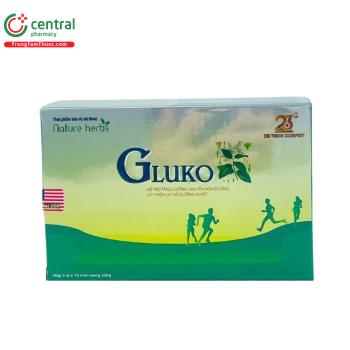 Thuốc Gluko - Tăng chuyển hóa đường, ổn định đường huyết
