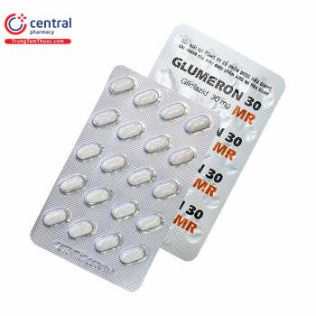 [CHÍNH HÃNG] Thuốc Glumeron 30 MR - Điều trị bệnh tiểu đường type 2