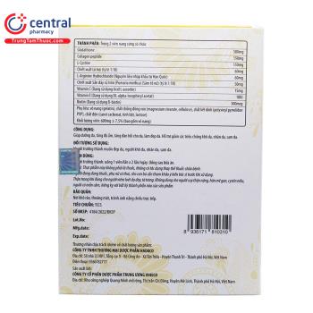 [CHÍNH HÃNG] Glutathione Collagen Plus Hadaco hỗ trợ làm đẹp da