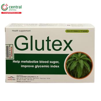 [CHÍNH HÃNG] Thuốc Glutex hỗ trợ điều trị tiểu đường type 1 hoặc 2