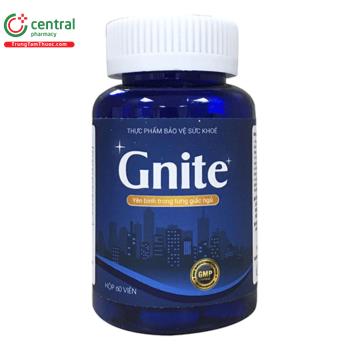 Gnite hỗ trợ giấc ngủ, an thần, giảm nhanh cơn căng thẳng do stress