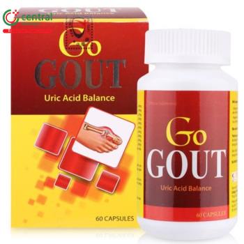 Thuốc Go Gout - Giúp giảm acid uric trong máu và biểu hiện của Gout