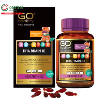 Thuốc Go Kids DHA Brain IQ hỗ trợ phát triển thị giác và não bộ