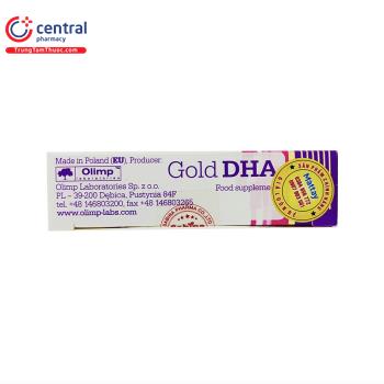 [CHÍNH HÃNG] Thuốc Gold DHA cấp DHA+acid folic cho mẹ bầu, cho con bú